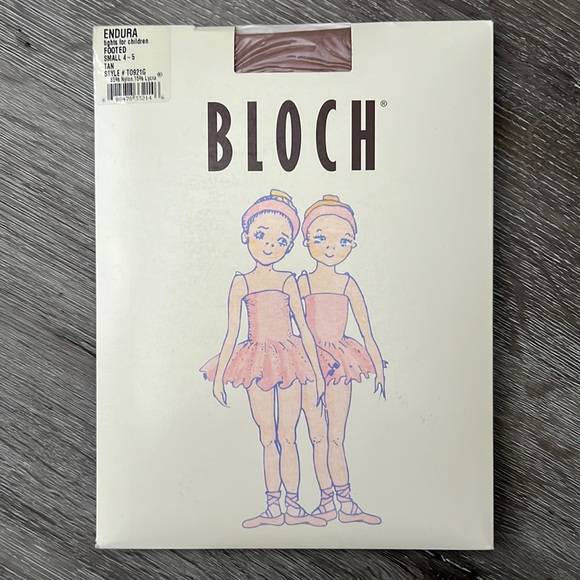 Bloch | Accessories | Bloch Endura Footed Tights Tan Style To92g 85 ...